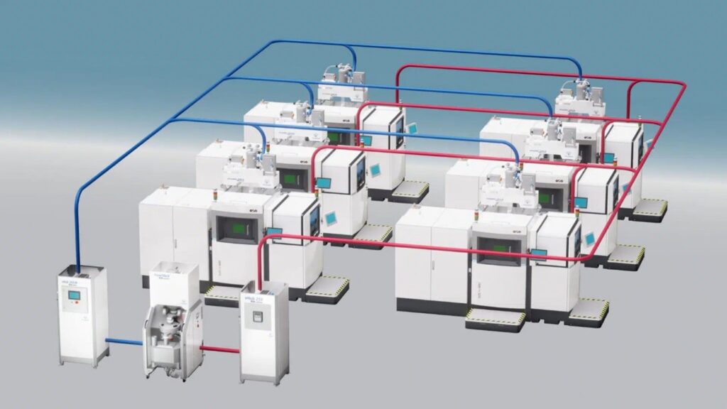 EOSとVolkmannが提携し、完全自動化された産業用3Dプリンティングのパウダーハンドリングソリューションを提供 | Volkmann ...